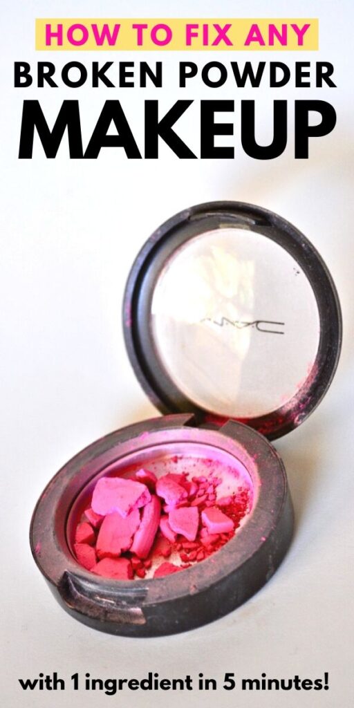 How to Fix ANY Broken Powder Makeup-2 - Make Life Lovely