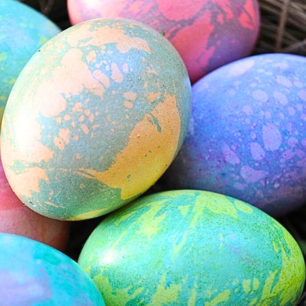 Marbled Eggs for Easter - Make Life Lovely