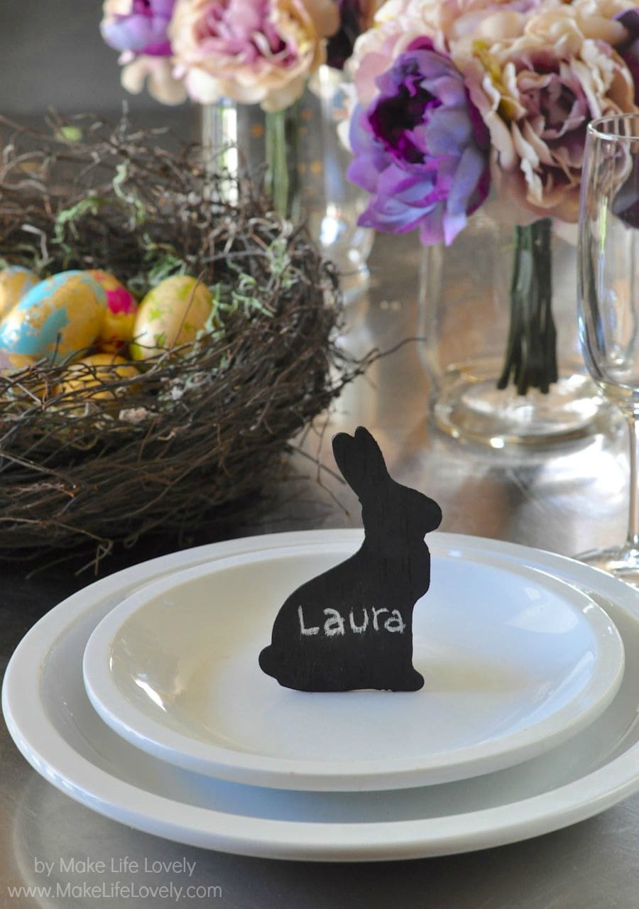 Easter+Bunny+Chalkboard+Place+Cards.jpg - Make Life Lovely