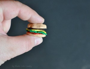 Polymer-Clay-Hamburger - Make Life Lovely
