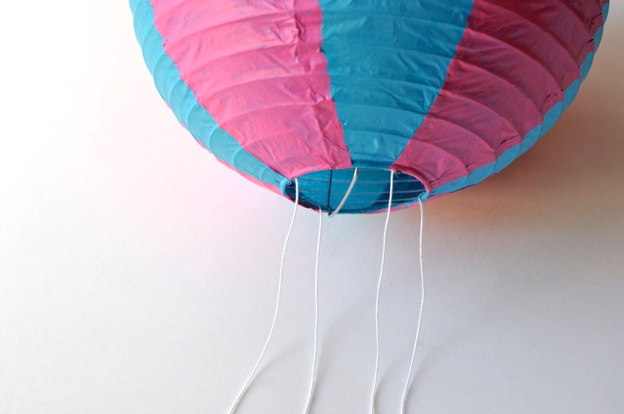 Paper Lantern Hot Air Balloon Strings - Make Life Lovely
