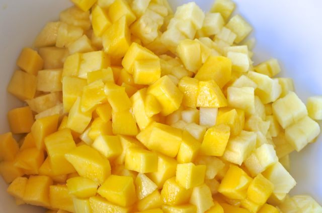 Mango and pineapple - Make Life Lovely