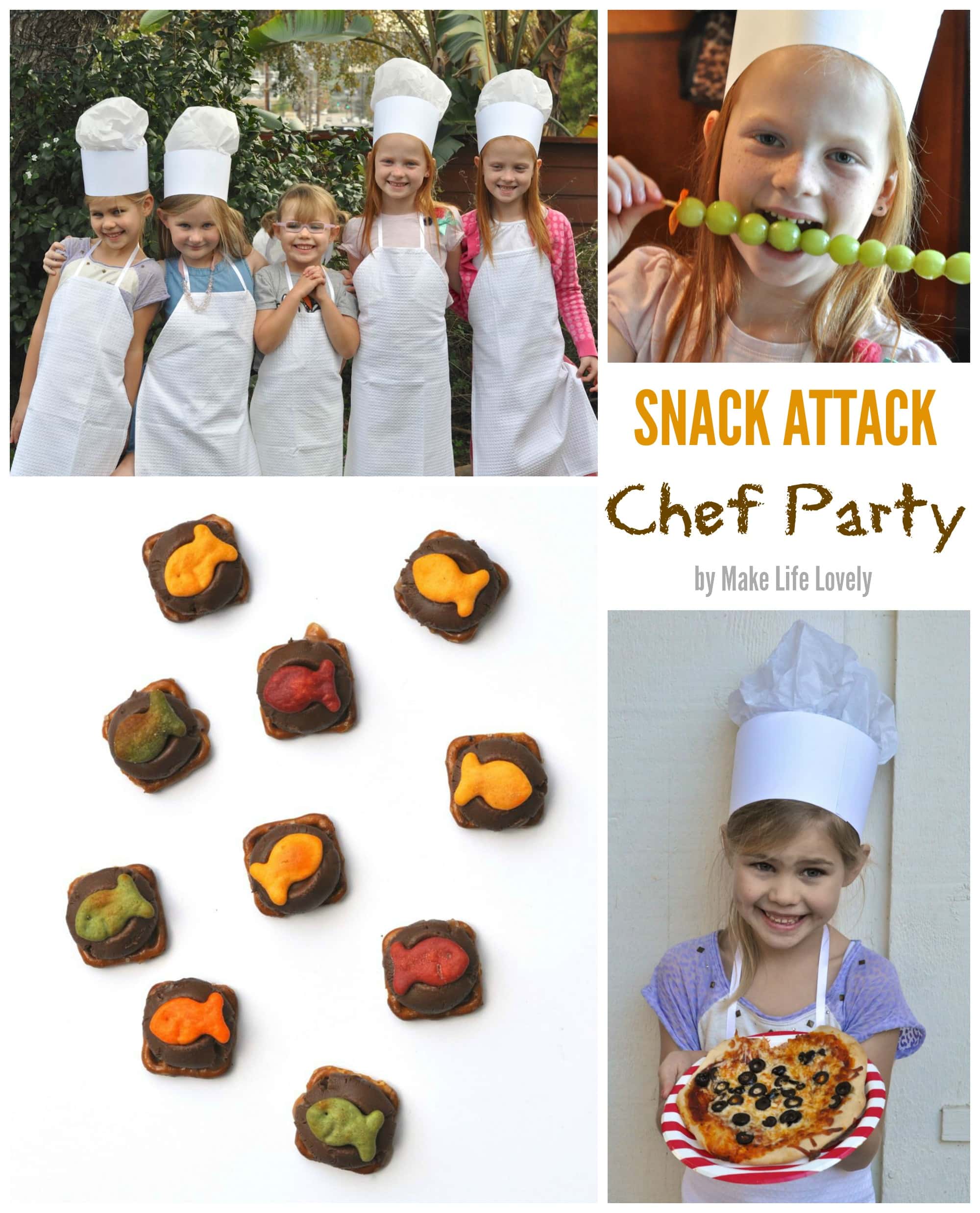 Snack Attack Chef Party - Make Life Lovely