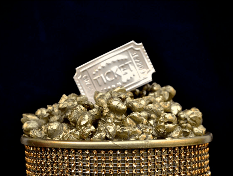 Oscars Party Centerpiece and Award - Make Life Lovely