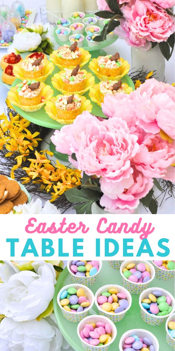 Easter Candy Table Ideas - Make Life Lovely