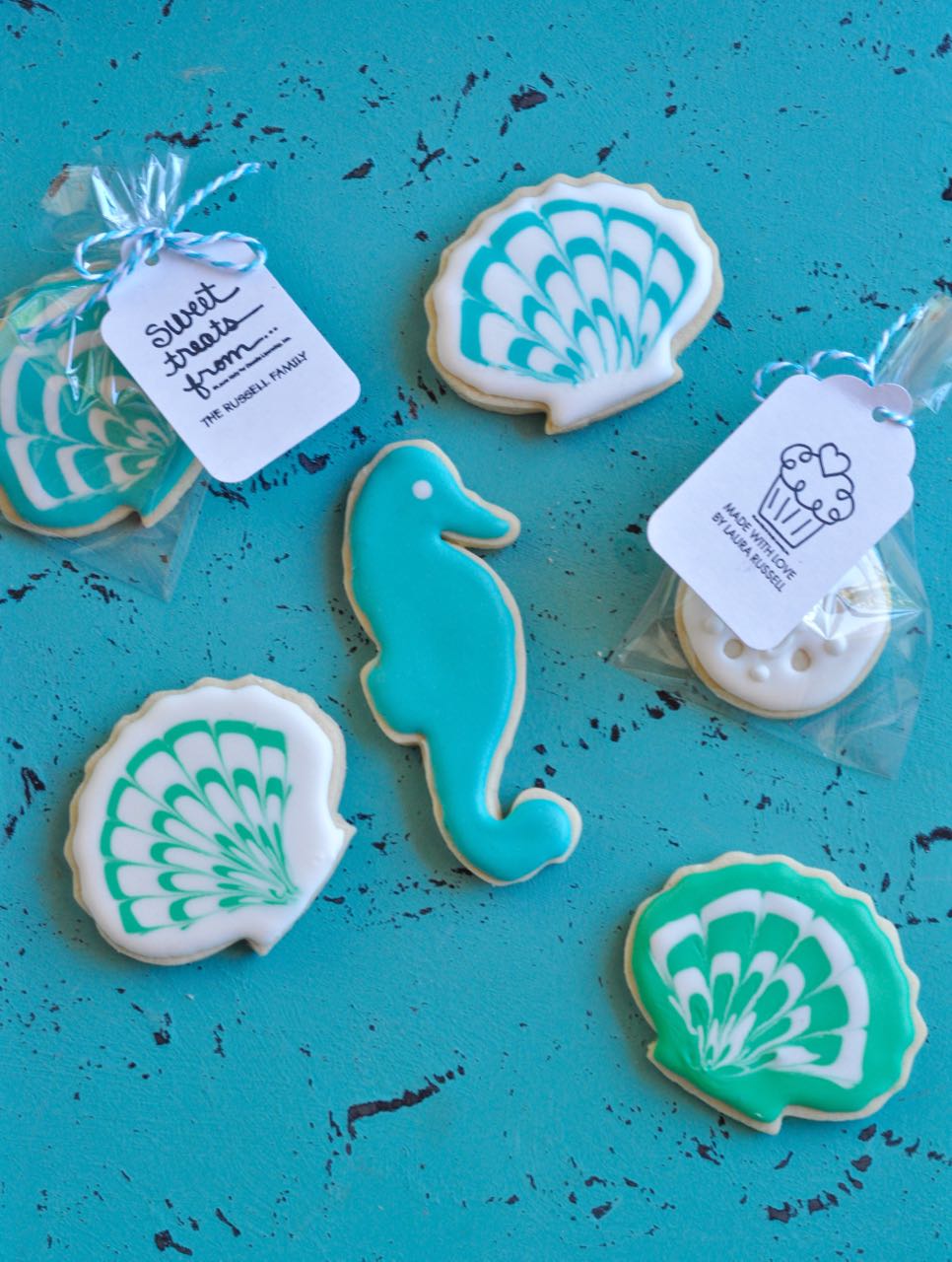Seashell Sugar Cookies - Make Life Lovely