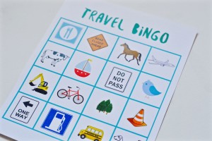 FREE Printable Travel Bingo Game {For Kids}
