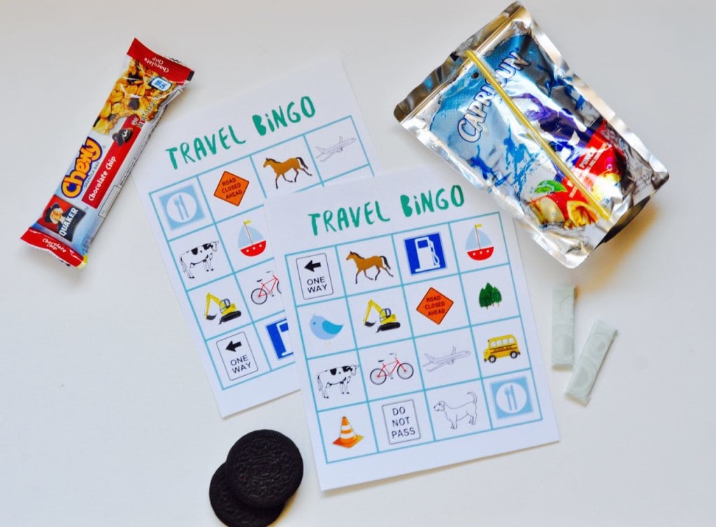 FREE Printable Travel Bingo Game {For Kids}