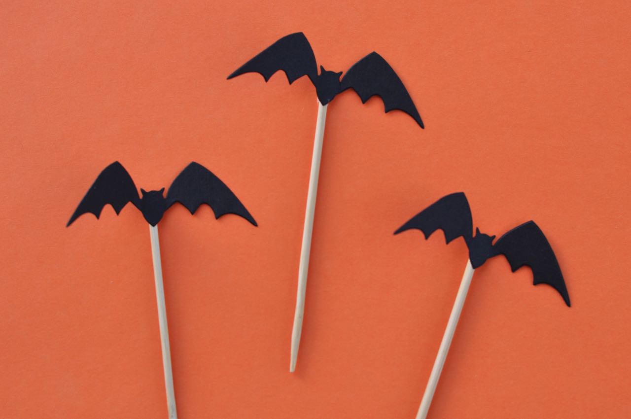 Halloween Bat Toppers - Make Life Lovely