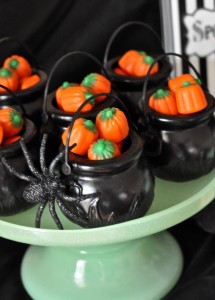 Witch Halloween Party + Cauldron Pudding - Make Life Lovely