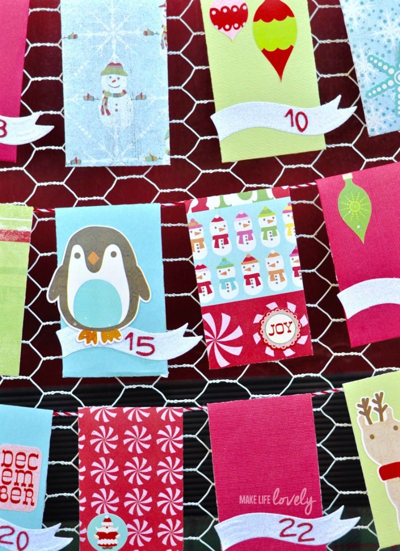 Christmas advent calendar with free printable scripture cards to read ...