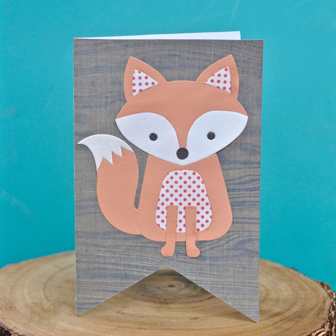 Cute fox card with Sizzix - Make Life Lovely