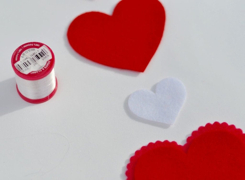 Heart Mobile DIY for Valentine's Day - Make Life Lovely