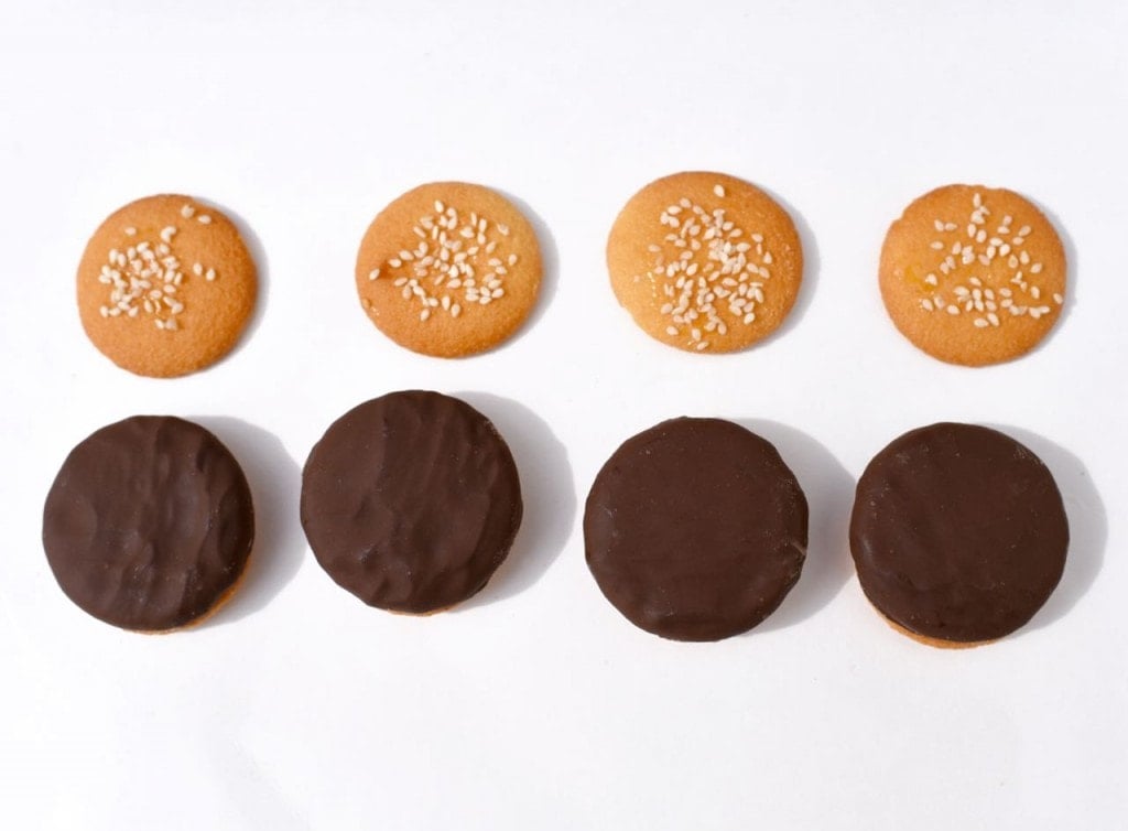 Mini Hamburger Cookies - Make Life Lovely