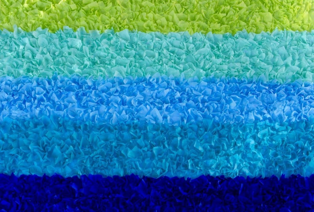 Ombre Tissue Paper Backdrop - Make Life Lovely