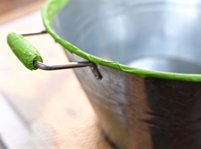 Football Party Table + DIY Football Drink Tub - Make Life Lovely