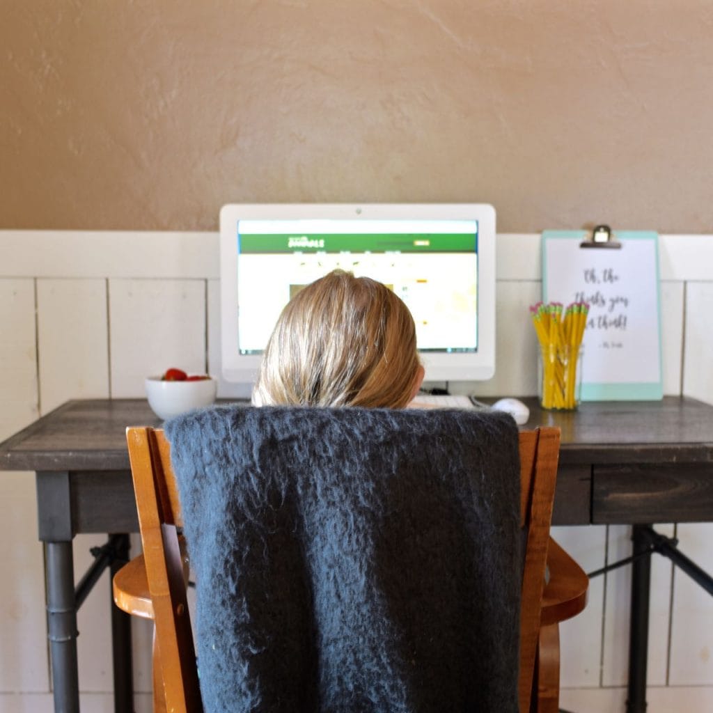 Setting up a homework area for your kids - Make Life Lovely