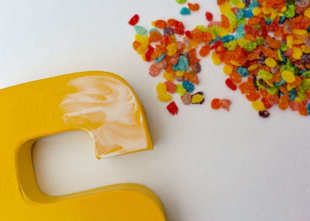 Cardboard Letter Party Decoration - Make Life Lovely