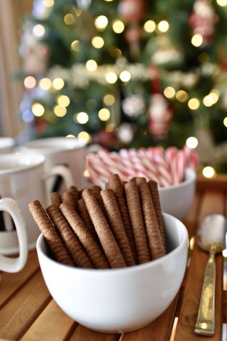 Tree Trimming Party + Pinecone Ornaments - Make Life Lovely