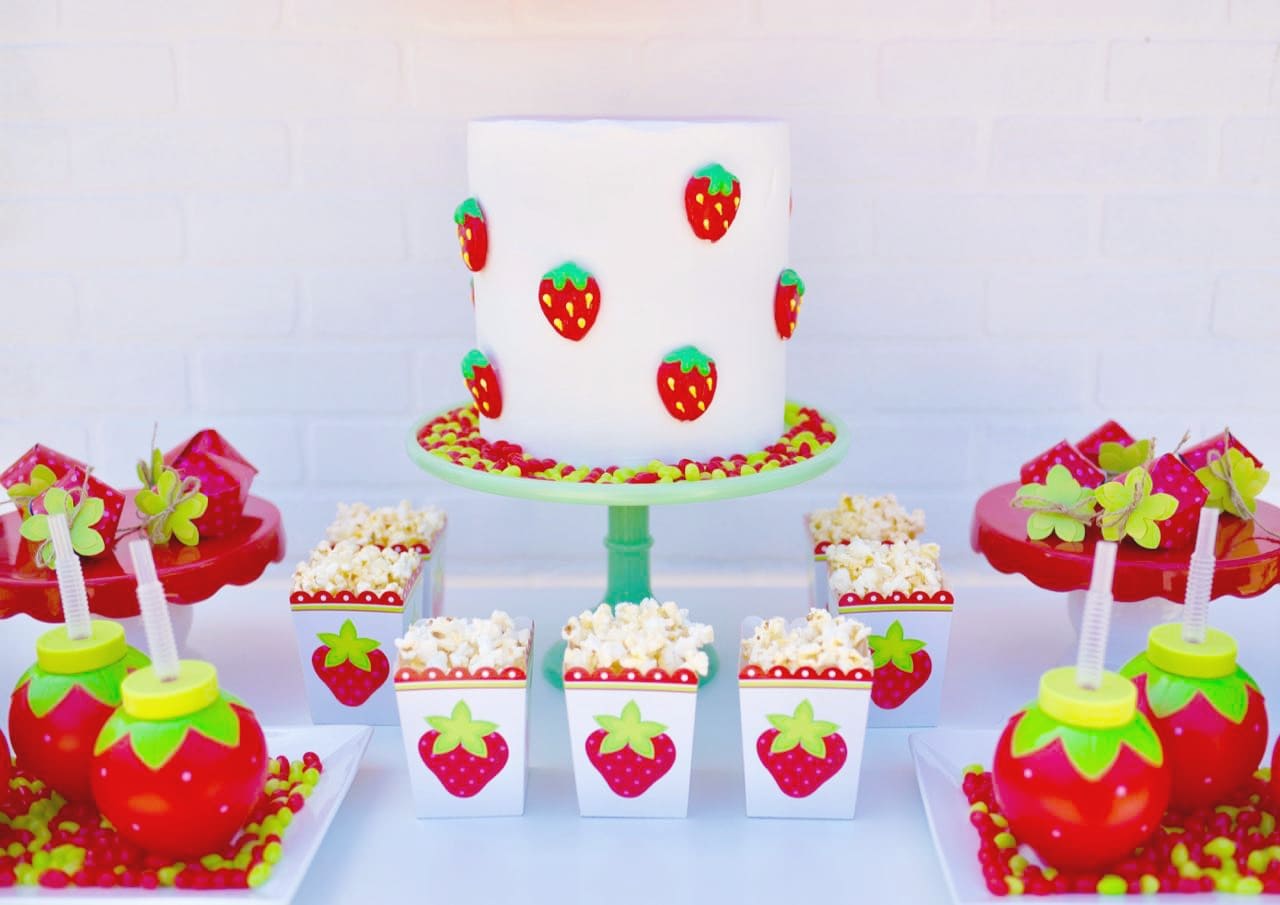 Adorable Strawberry Party {Perfect For Spring or Summer Parties!}