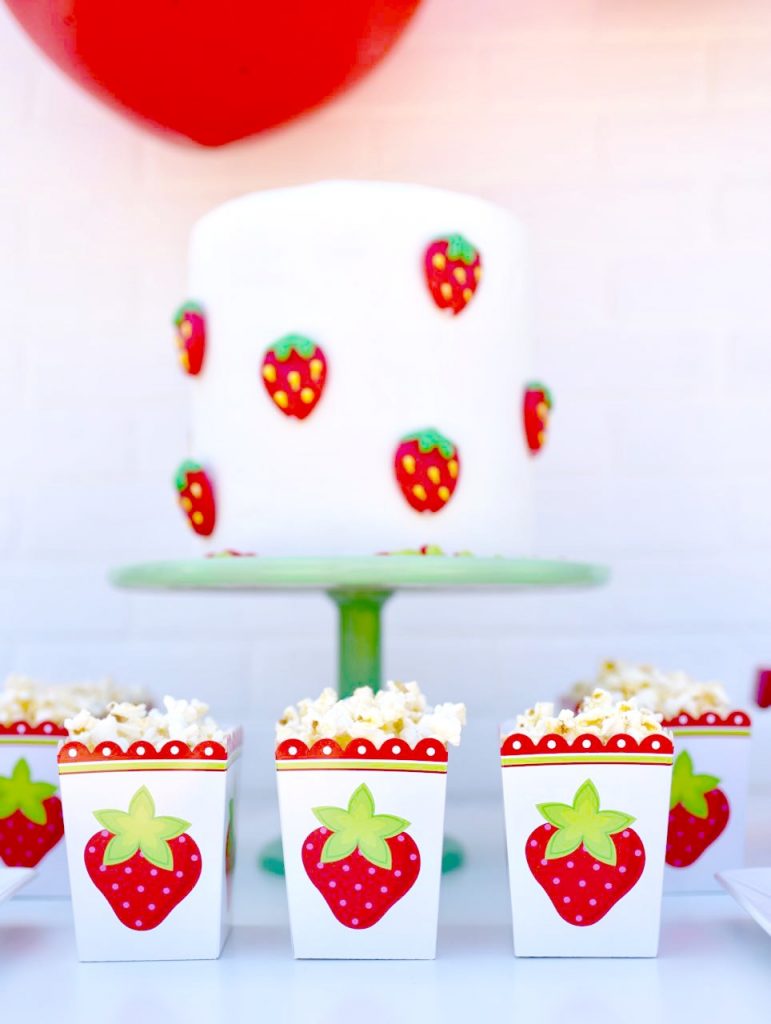 Adorable Strawberry Party {Perfect For Spring or Summer Parties!}