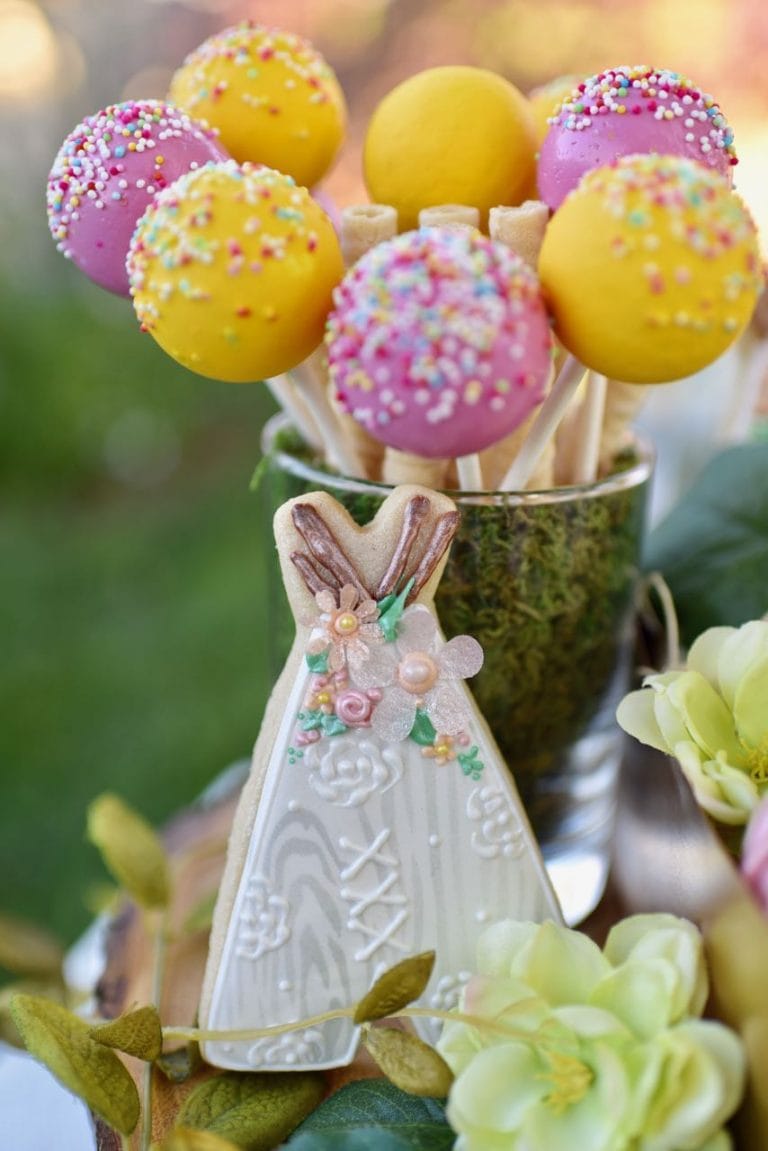 Boho Party {with Lovely Teepee, Flowers, and Woodland Details!}