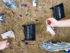 Pirate Treasure Dig For Kids {For a Swashbuckling Good Time!}