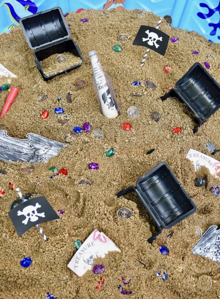 Pirate Treasure Dig For Kids {For a Swashbuckling Good Time!}