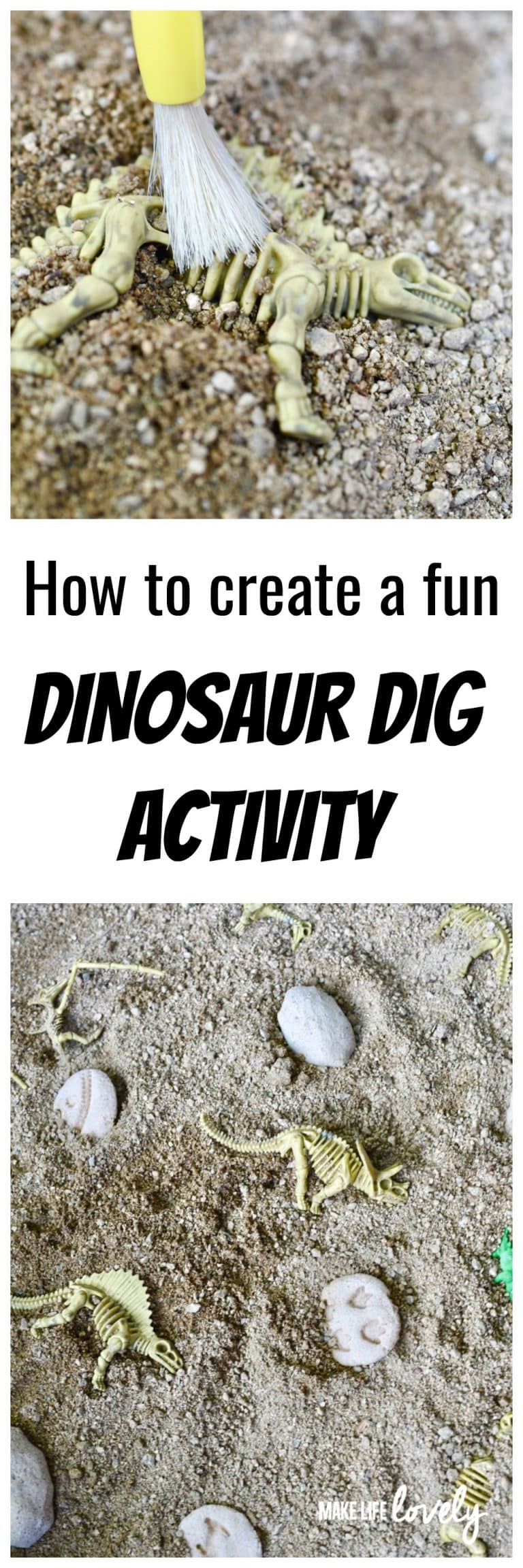 DIY Dinosaur Dig Activity For Your Dino-Loving Kids
