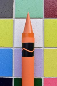 Giant Crayon DIY {For Back to School & Party / Photo Props}