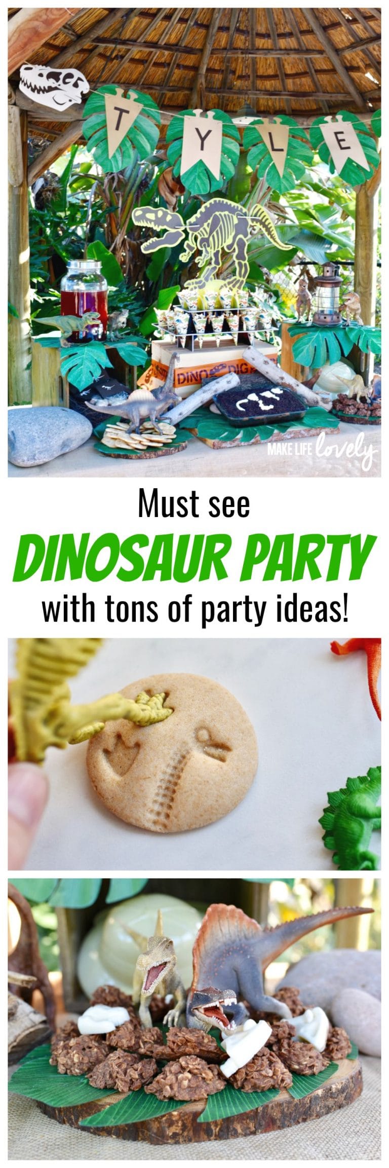 How to Throw the Ultimate Dinosaur Party! - Make Life Lovely