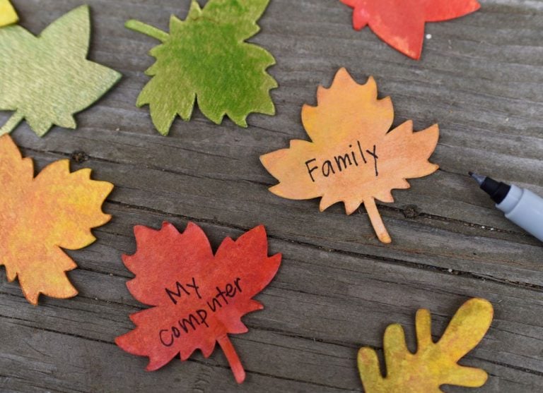Thankful Tree Craft Home Decor for Thanksgiving - Make Life Lovely
