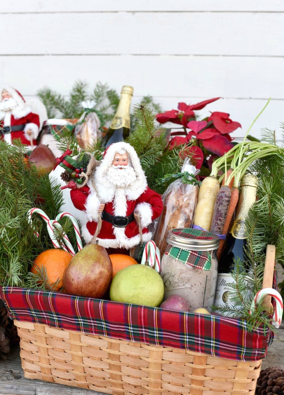 Christmas baskets ideas store