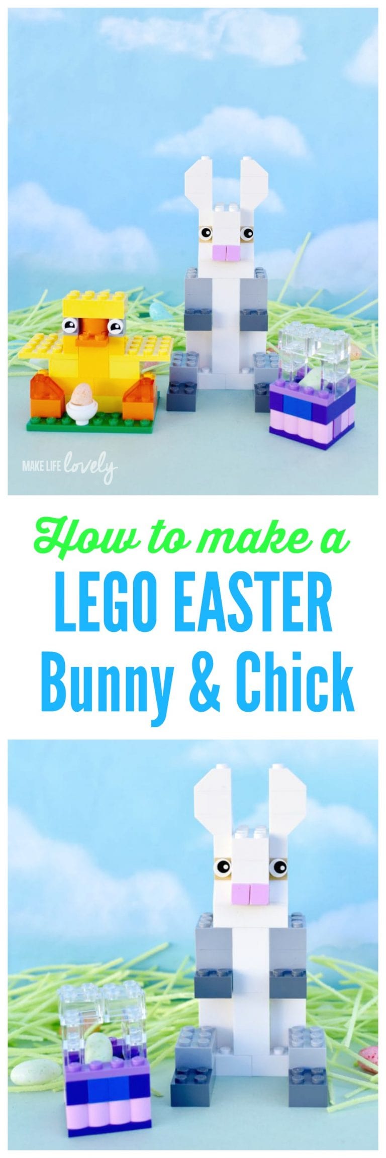 How to Build a LEGO Easter Bunny & More!