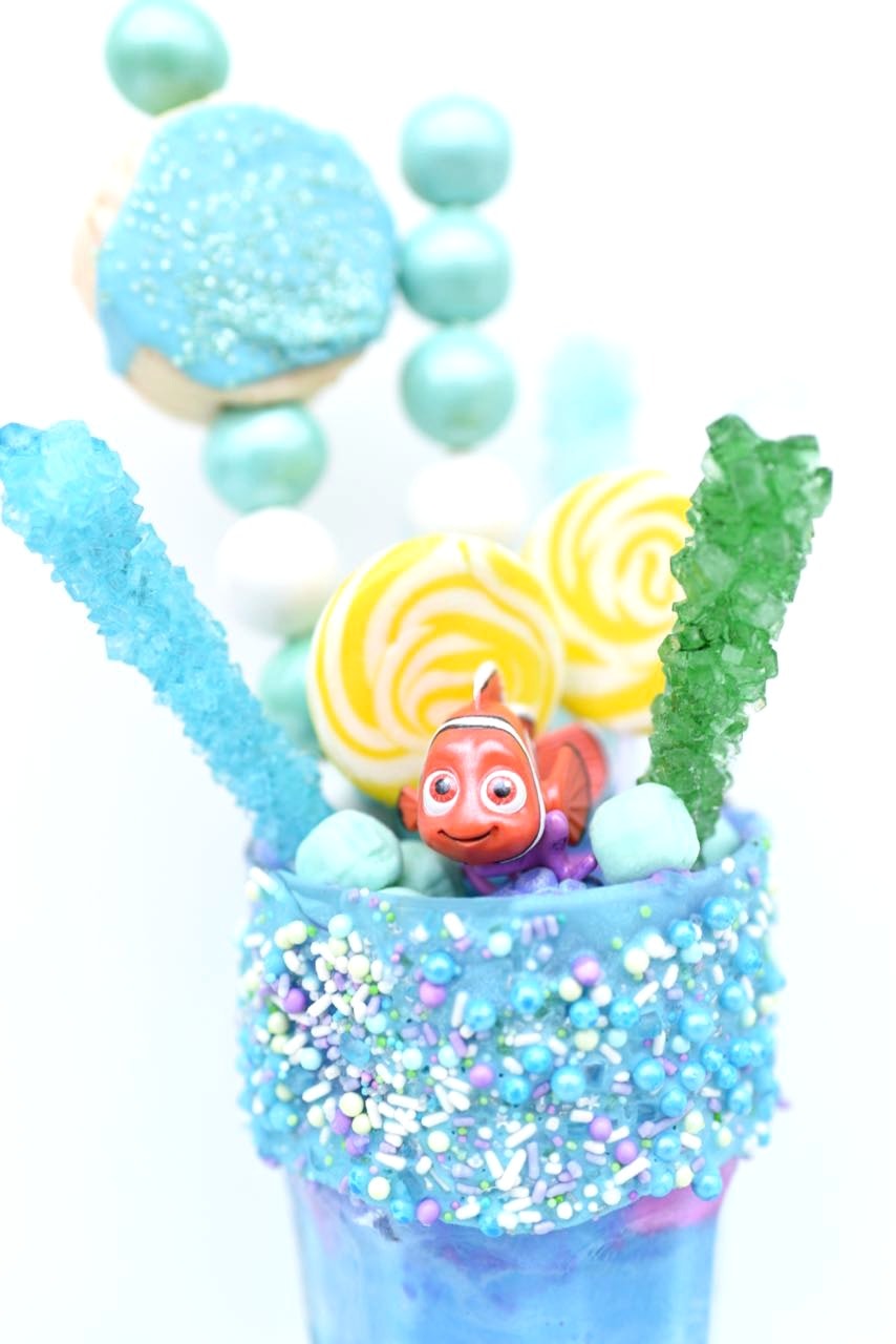 Finding Nemo freakshake recipe - Make Life Lovely