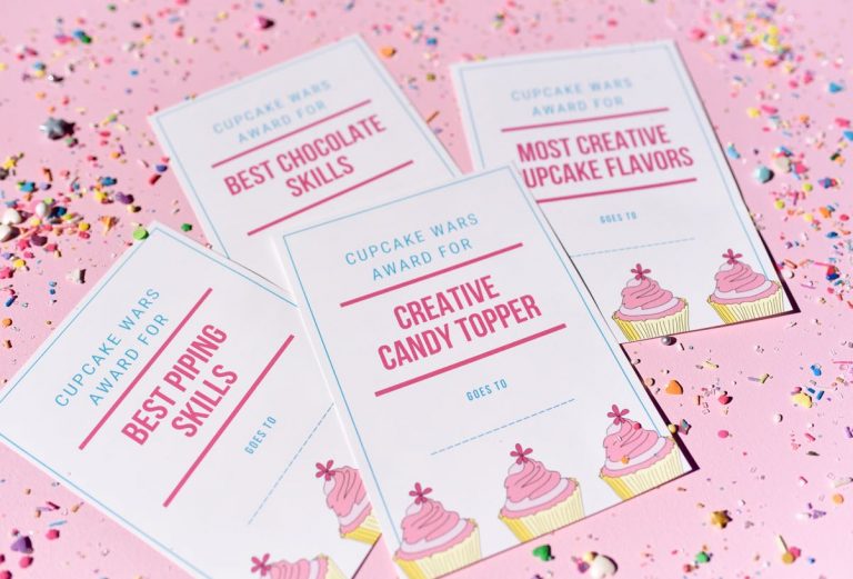 Cupcake Wars Birthday Party + FREE Printables! - Make Life Lovely