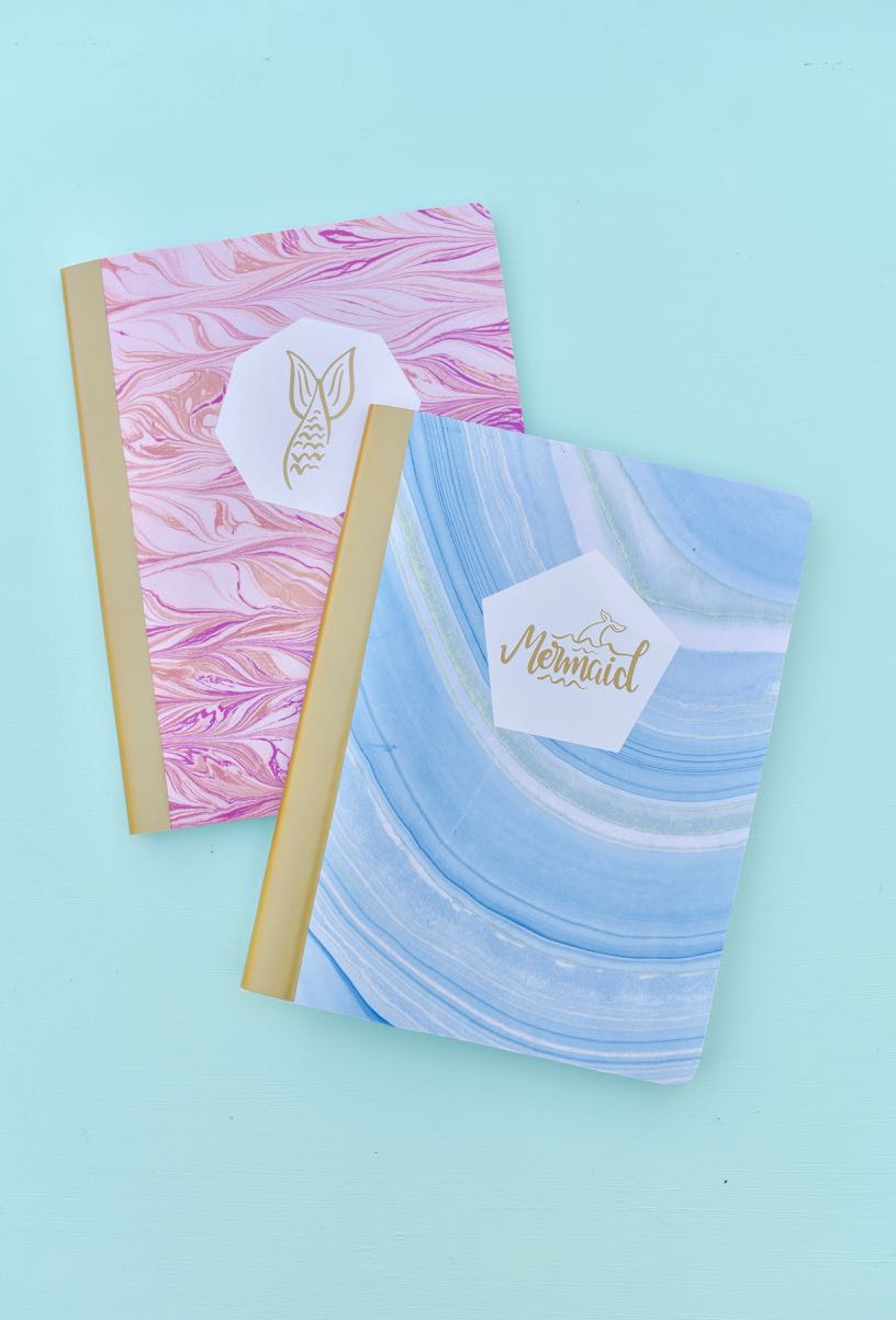 Notebook decoration tutorial - Make Life Lovely