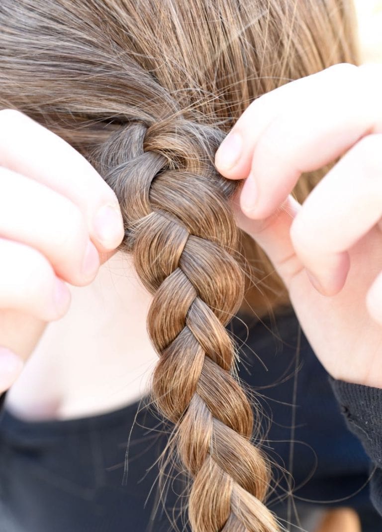 Braided Half Up Half Down Tutorial {Easy + Looks Great}