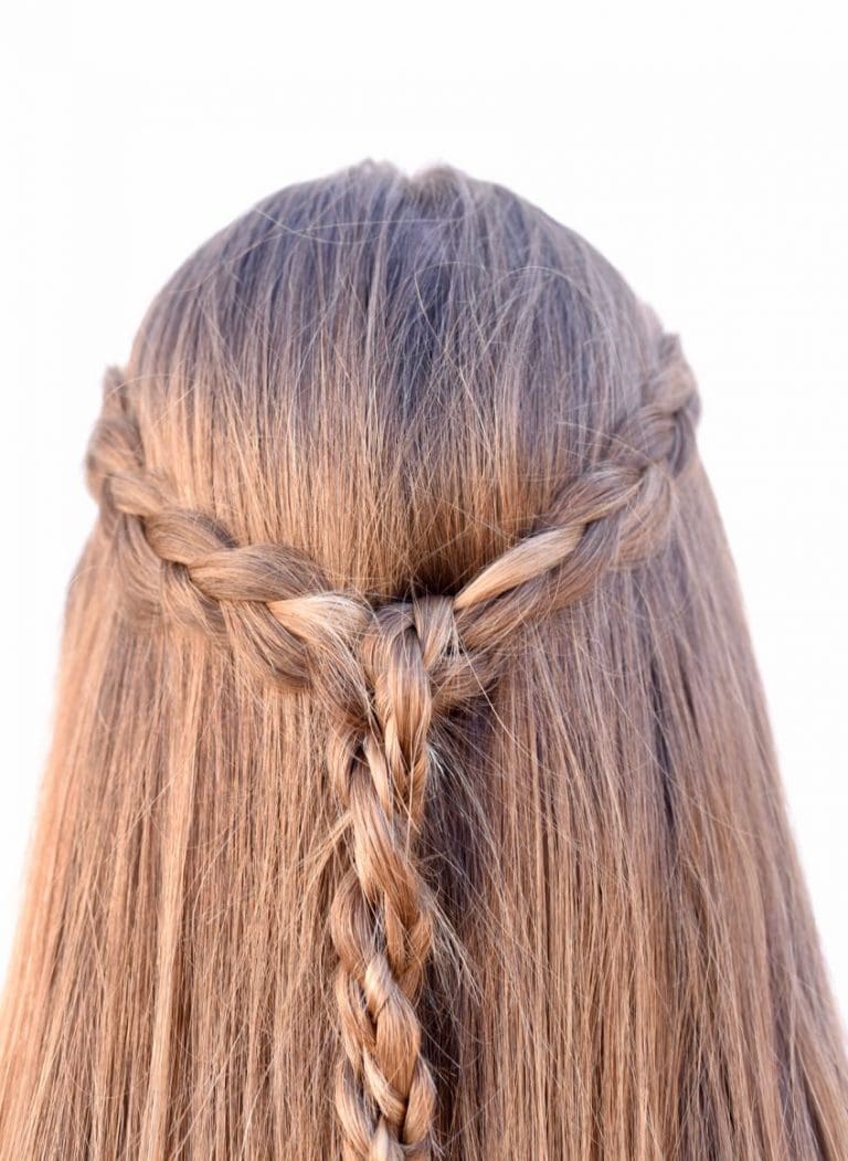 Braided Half Up Half Down Tutorial {Easy + Looks Great}