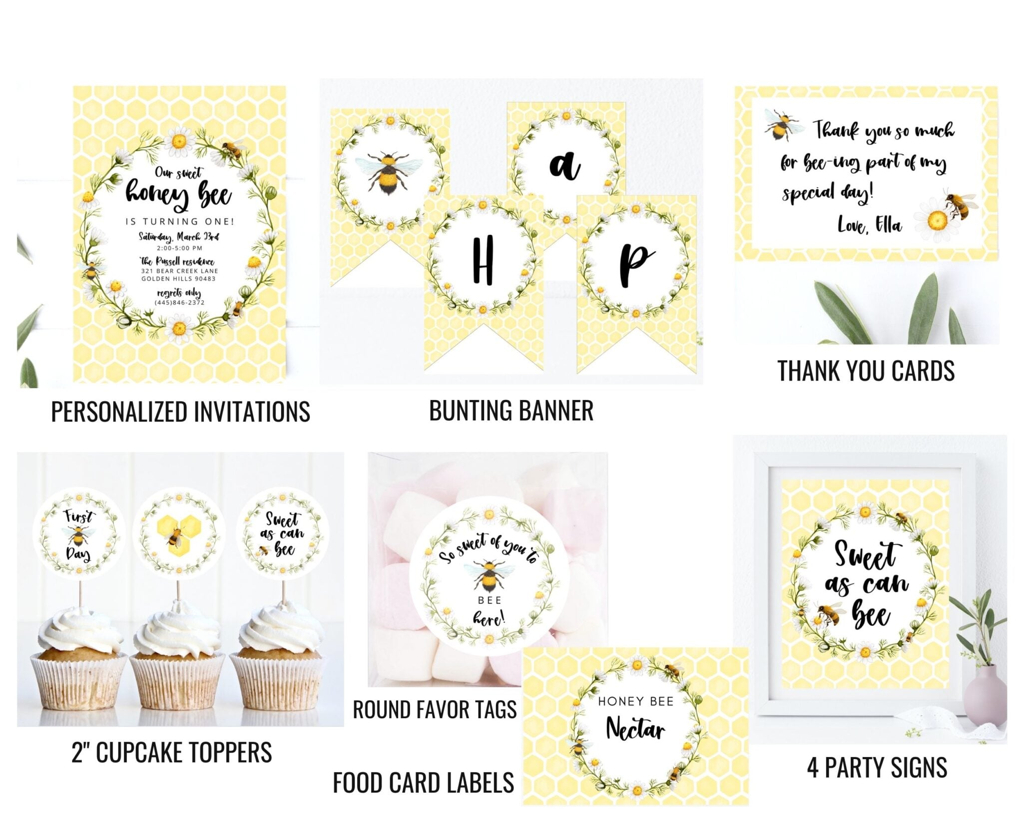 You'll Love This Sweet Bee Birthday Party - Make Life Lovely