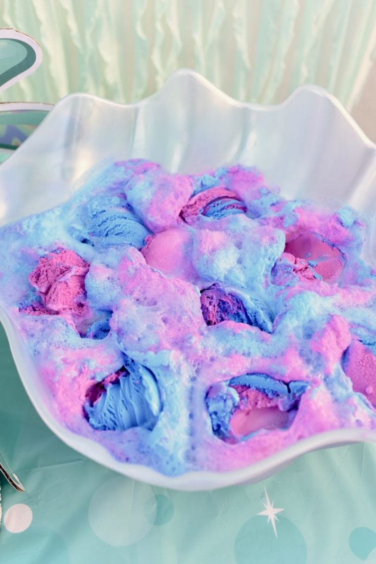 How to Make a Mermaid Drink {In 2 Simple Steps} - Make Life Lovely