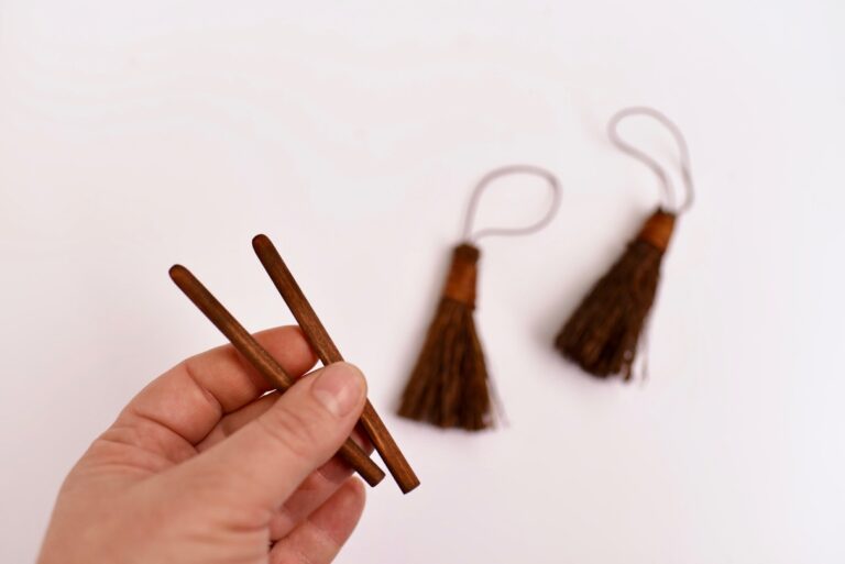 How to Make Adorable DIY Harry Potter Broom Ornaments