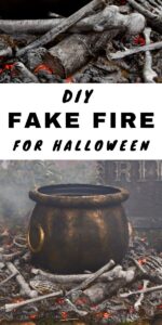 How To Make the ULTIMATE Fake Fire Prop for Halloween!
