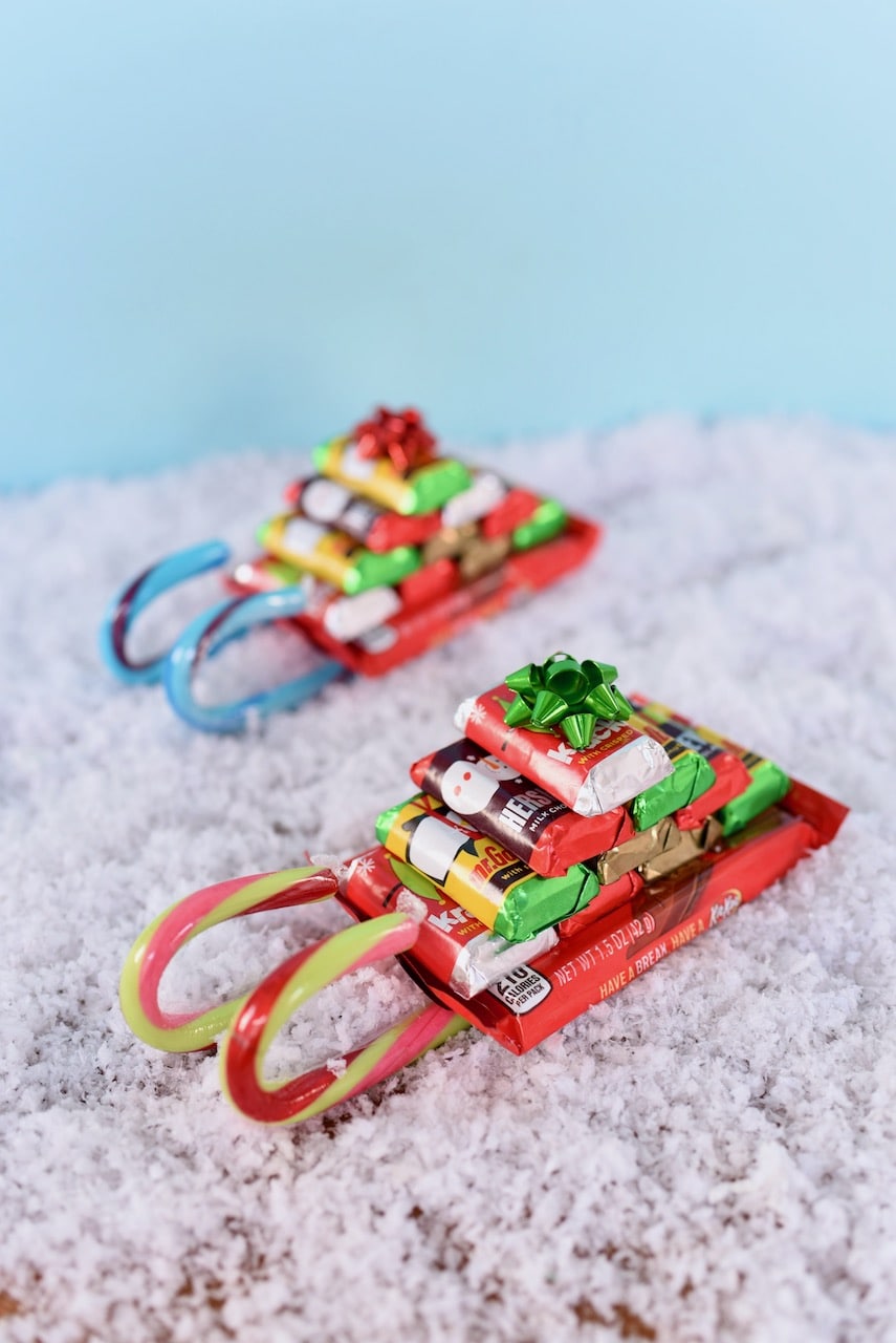 Candy sled DIY - Make Life Lovely