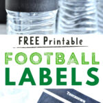 FREE Football Labels Printables For the Big Game - Make Life Lovely
