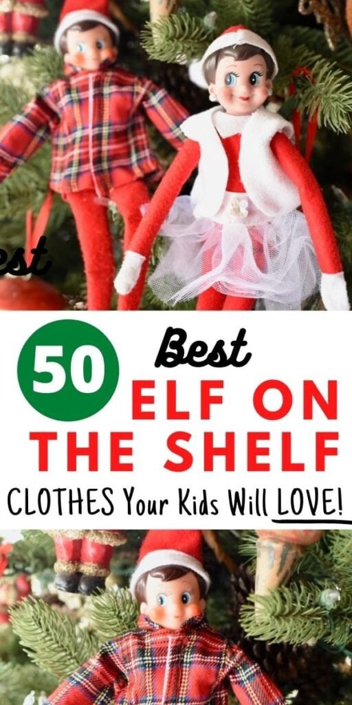 50 BEST Elf on the Shelf Clothes - Make Life Lovely