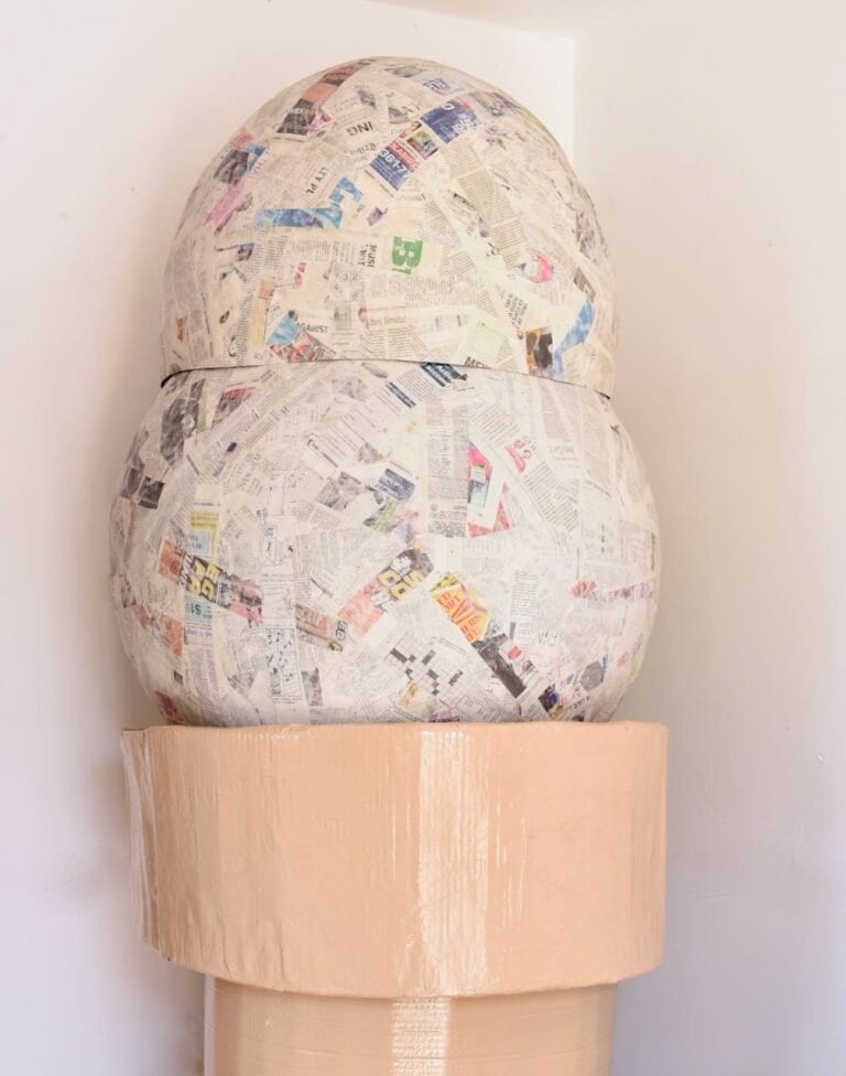 How to Make a Cheap Giant Ice Cream Cone {Under $20!}