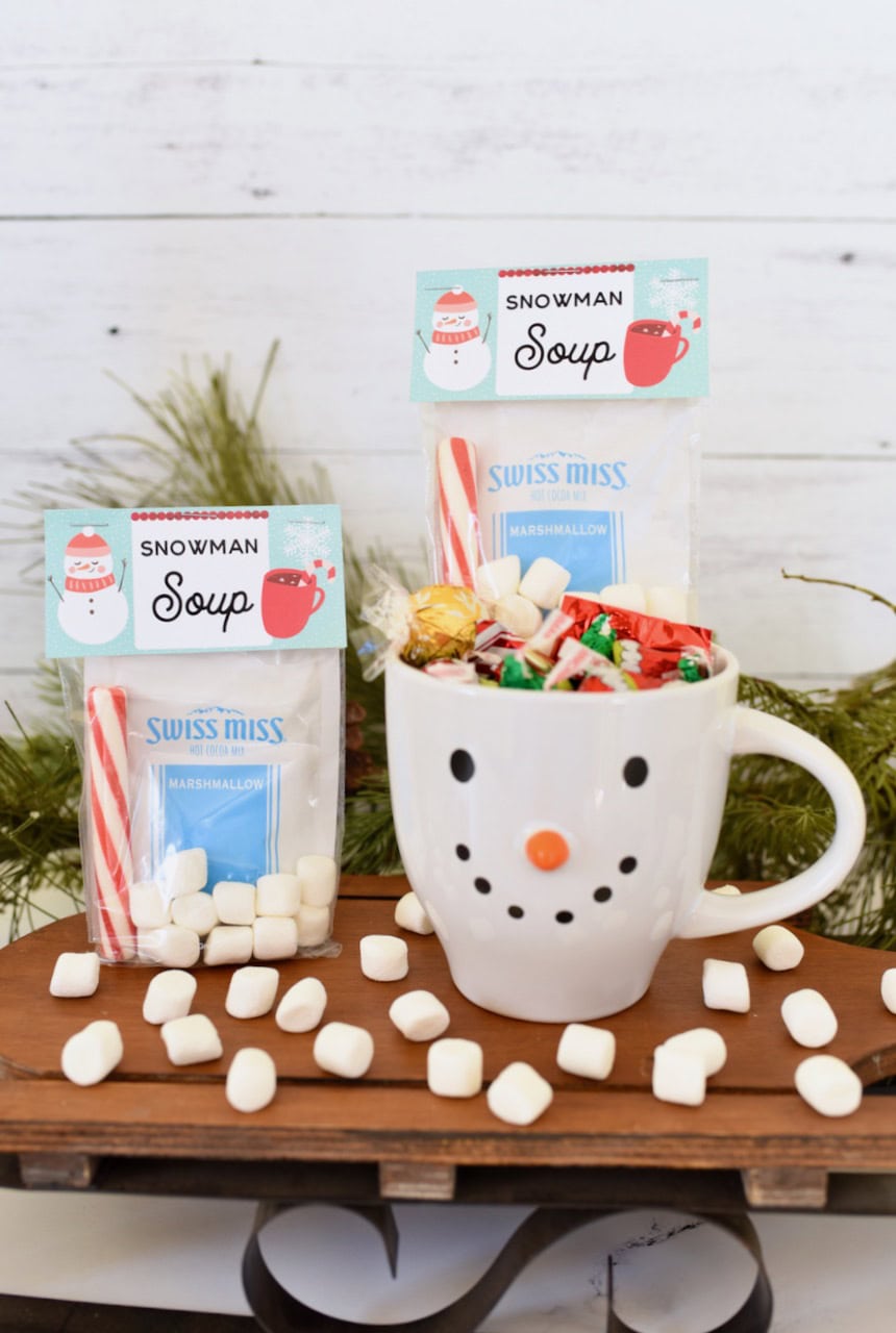 Snowman soup recipe - Make Life Lovely